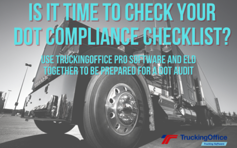 Time to go through your DOT compliance checklist | TruckingOffice