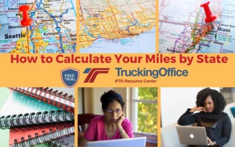 How to Calculate Your Miles by State | TruckingOffice
