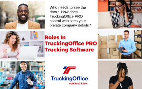 Roles In TruckingOffice PRO Trucking Software | TruckingOffice
